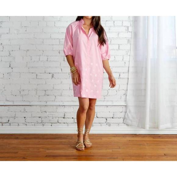 Caryn Lawn | Dresses | New Caryn Lawn Celia Dress In Pink | Poshmark